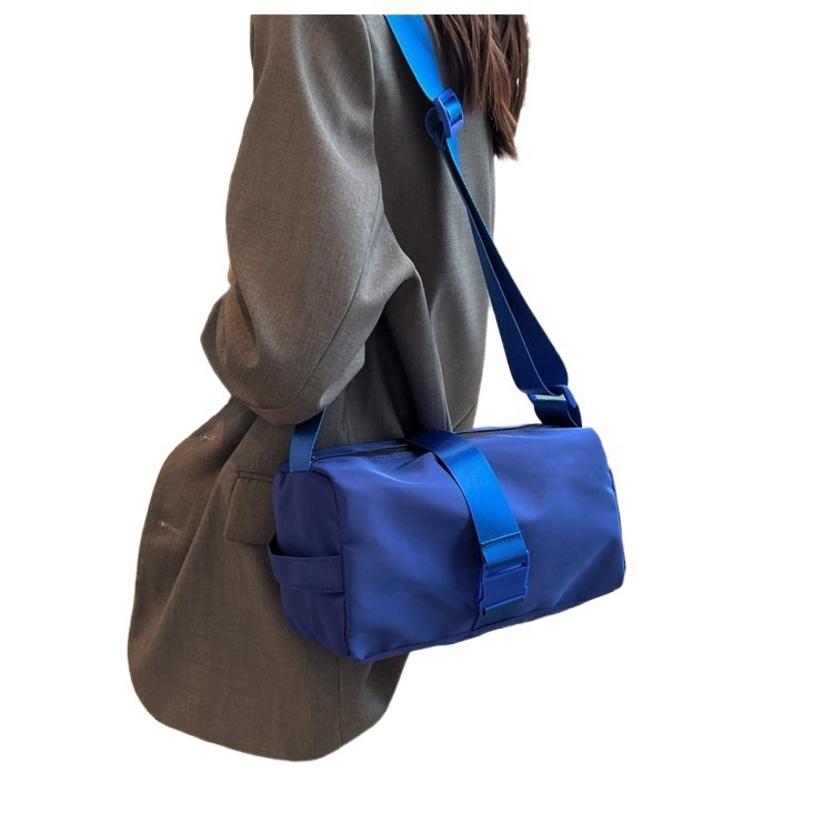 Single Shoulder Bag Casual Solid Color Oxford Messenger Bag High Sense ...