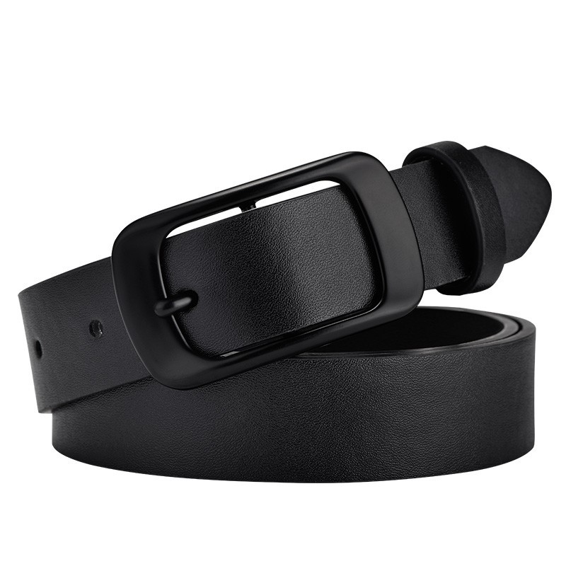 Simple and versatile fashionable black belt - Hepsiburada Global