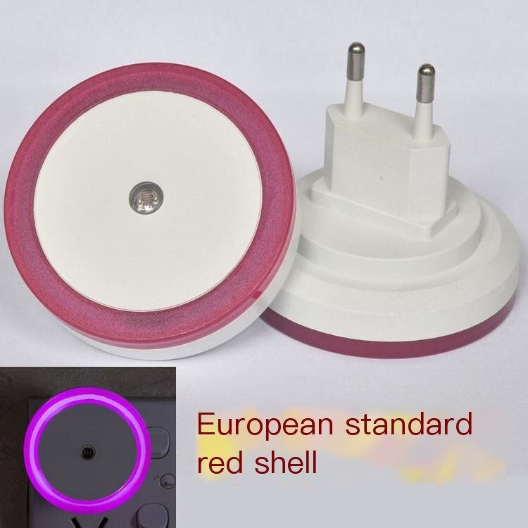 Round intelligent light control sensor energy-saving night light ...