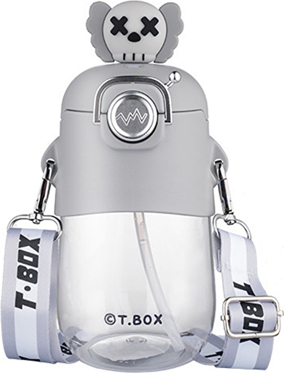 600 ml. Water Cup Portable Plastic Straw Creative Cup - Hepsiburada Global