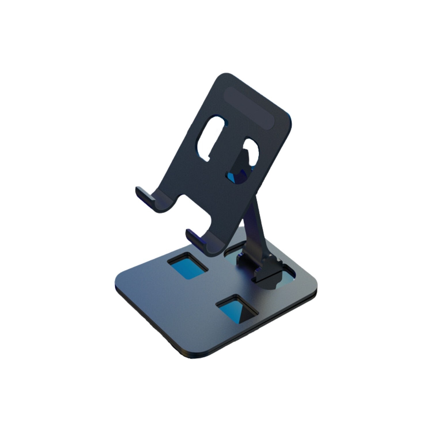 Metal Folding Aluminum Alloy Cell Phone Desktop Stand Flat Stand Lazy ...