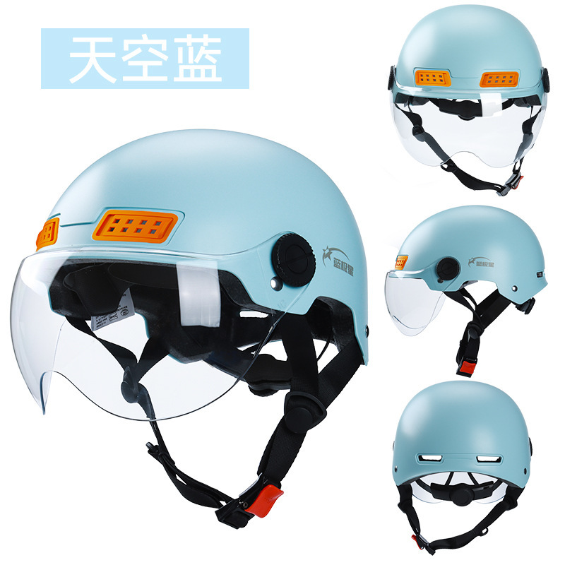 3C certified helmet riding safety half helmet for men and women four ...