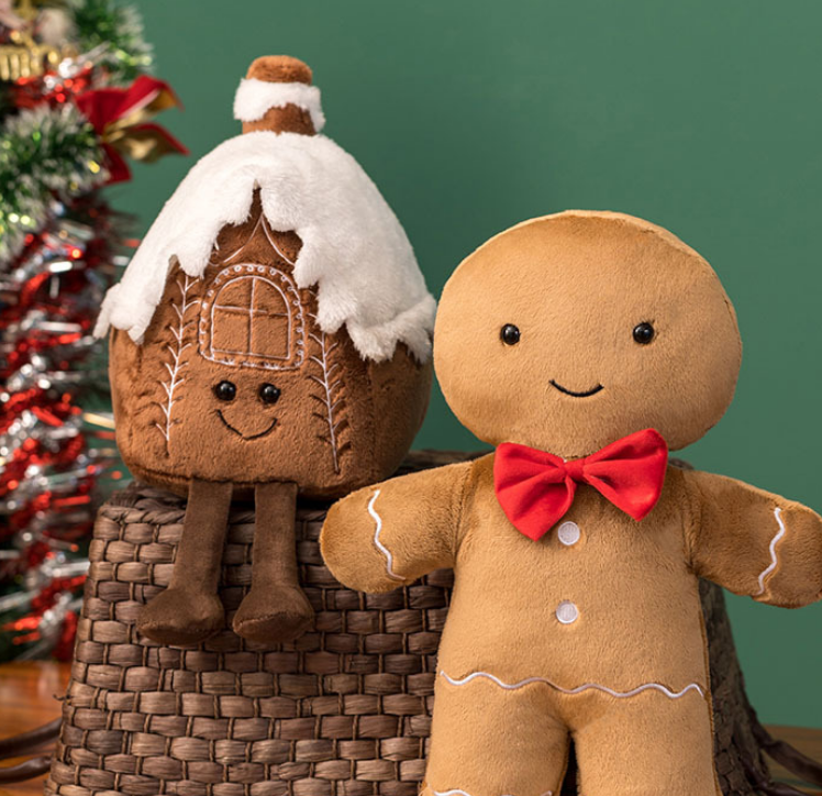 32cm gingerbread house with feet plush toy - Hepsiburada Global