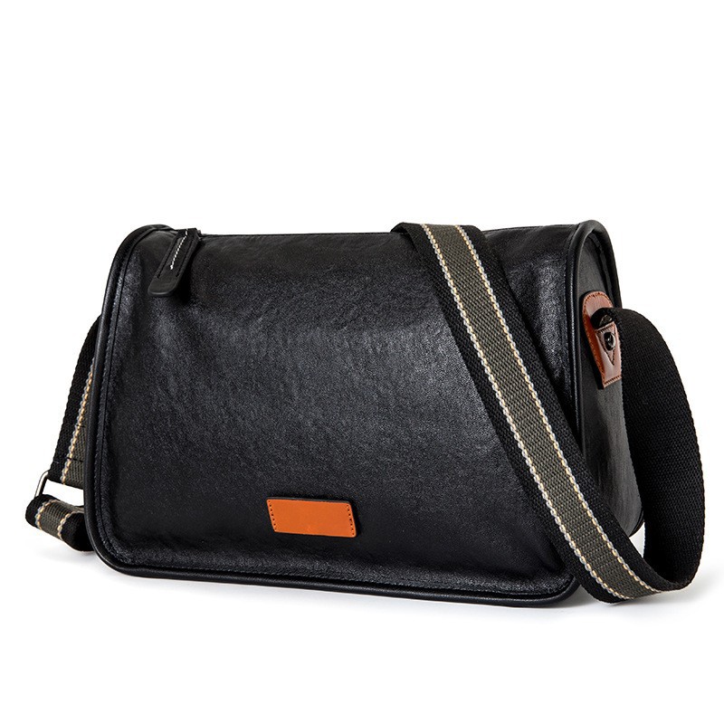 Top layer cowhide men's shoulder bag large capacity business bag ...
