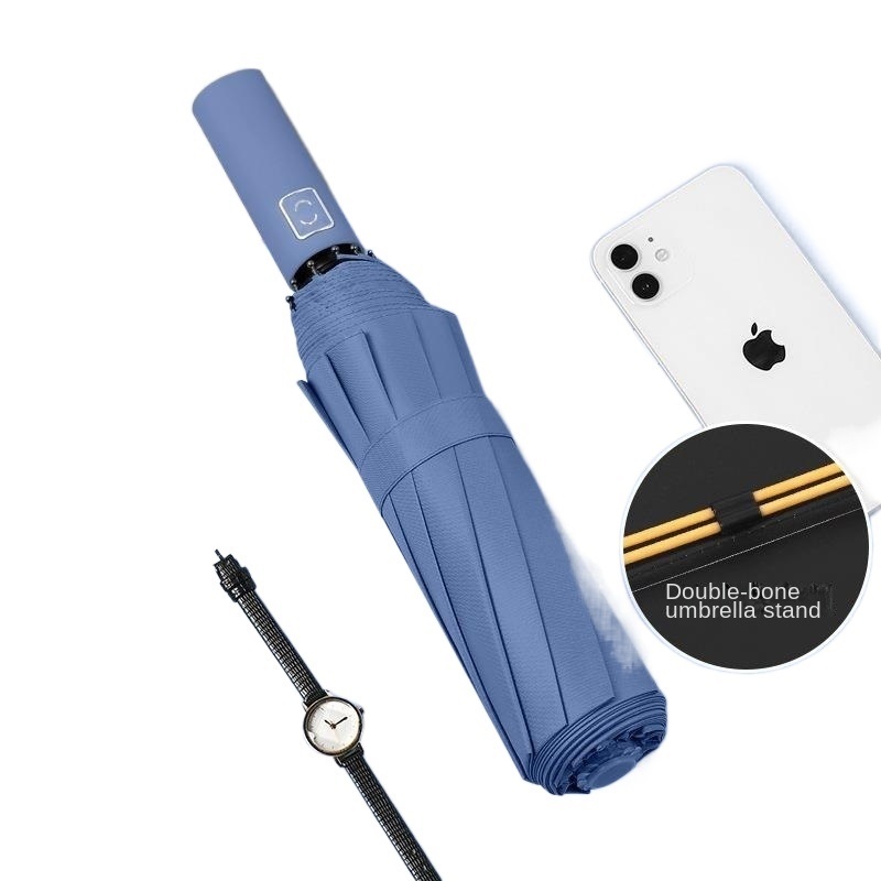 Umbrella Sun Umbrella Windproof Folding 8 Bone Automatic Opening and Closing Portable Travel ...