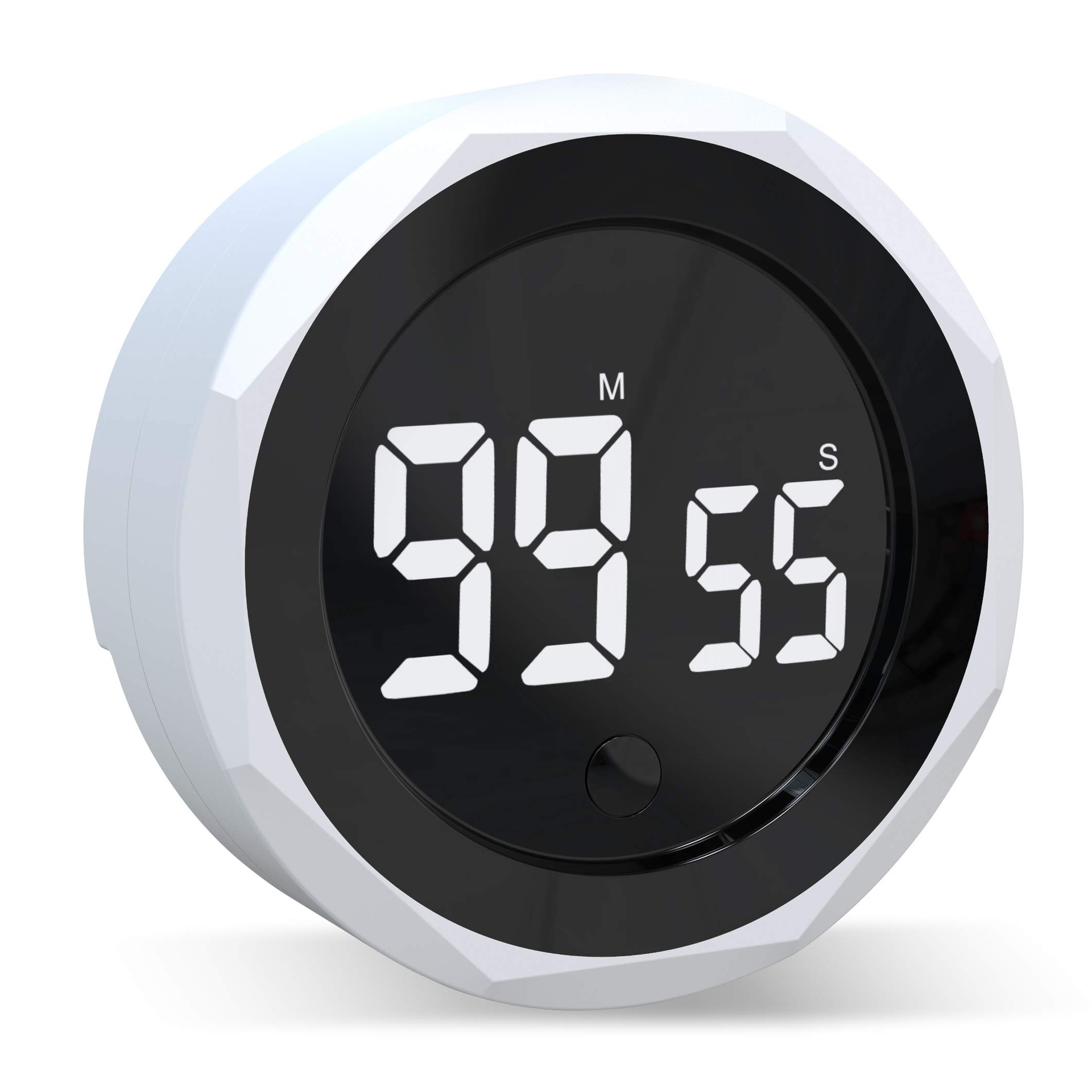 Rotating Countdown Timer Rechargeable Kitchen Magnetic Student Reminder ...