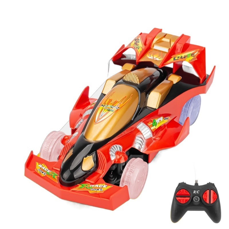Four-way remote control car toy electric racing car model car wireless ...