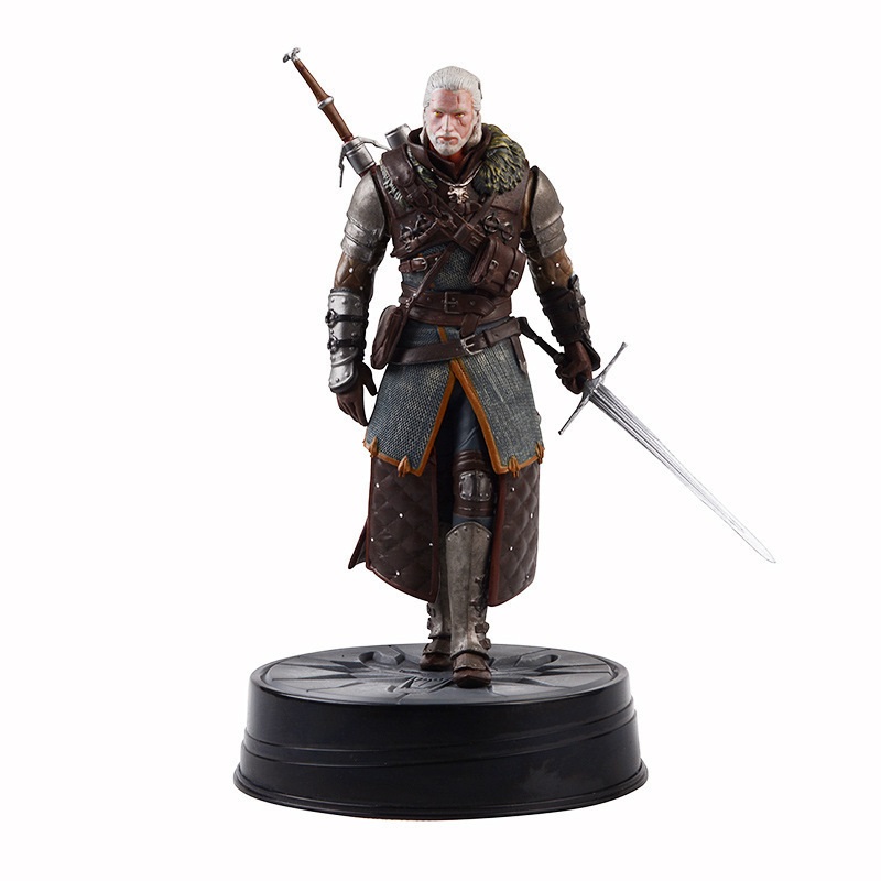 Geralt's bulk hunter figure, The Witcher 3 Wild Hunt, standing with ...