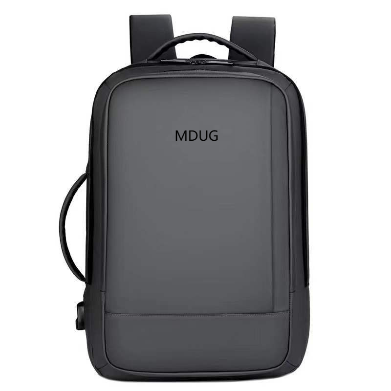 MDUG Backpack Business Men's Backpack Multifunctional Expansion Short ...