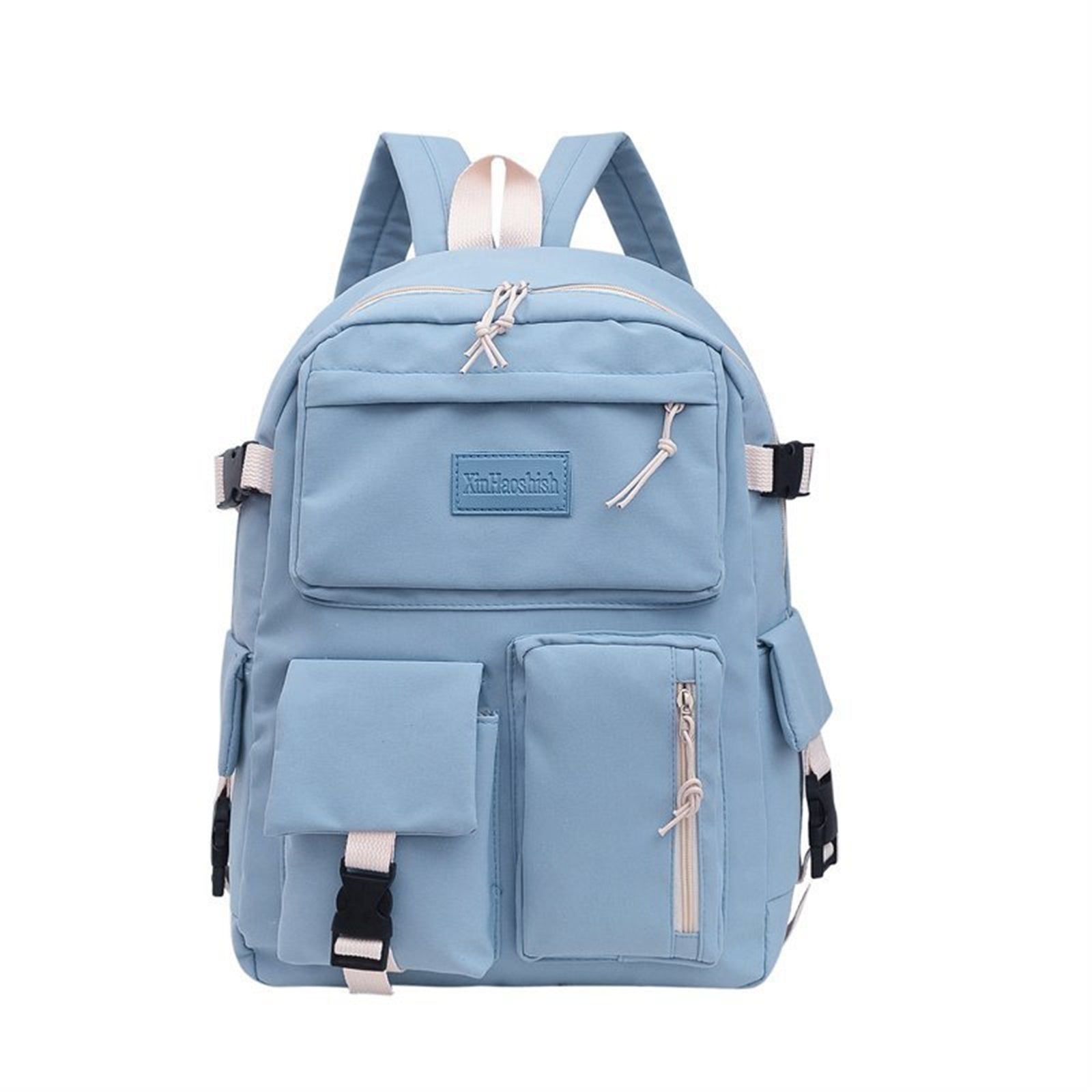 girl student's simple and lightweight large capacity backpack ...