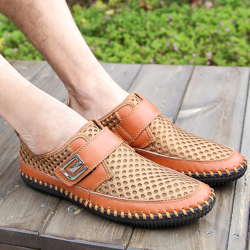 Breathable Mesh Sneakers British Driving Shoes - Hepsiburada Global