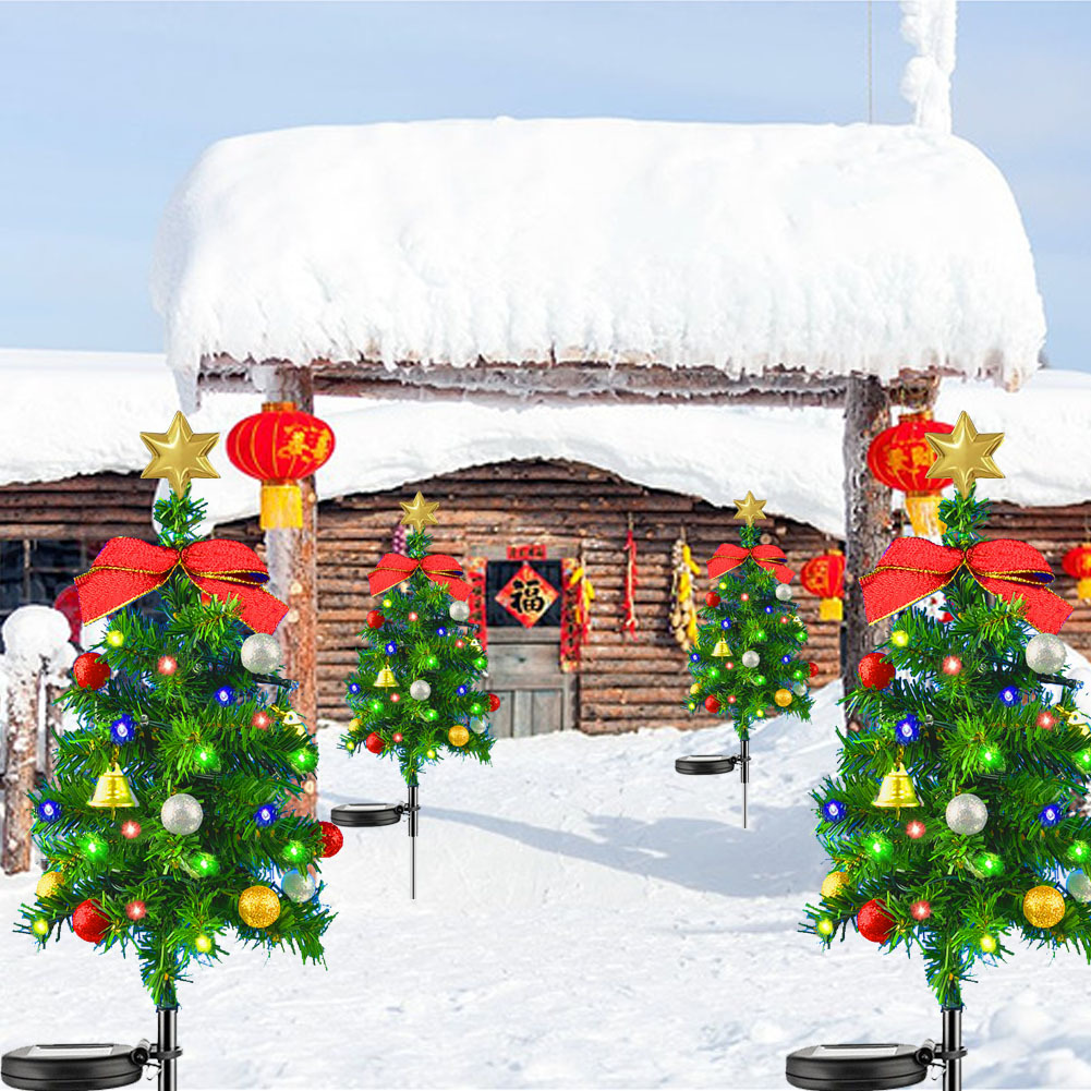 Solar LED Christmas tree ground lights - Hepsiburada Global