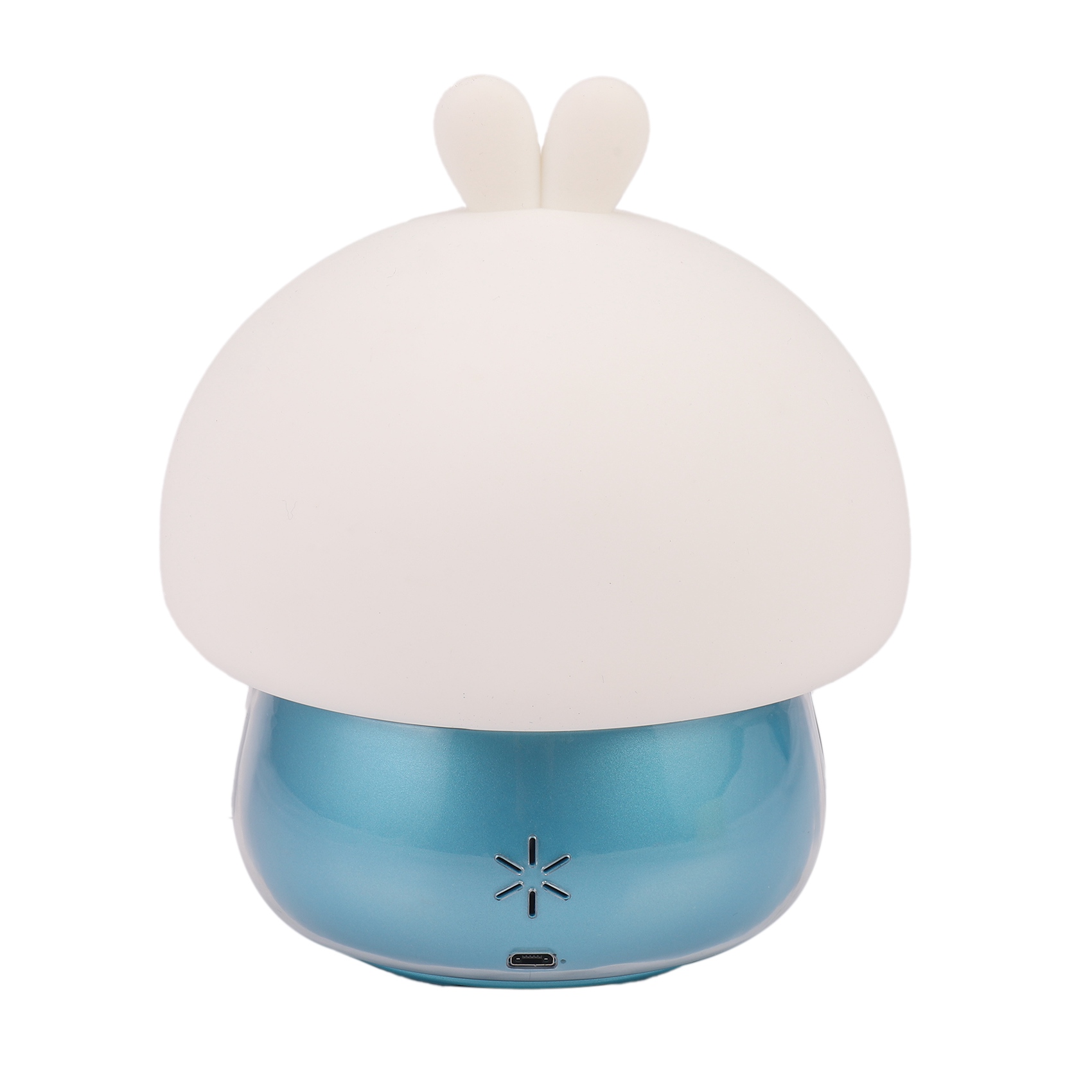 USB Rechargeable Night Light Led Silicone Night Lamp Rabbit(Blue ...
