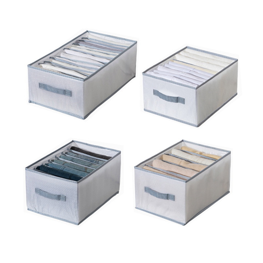 4Pcs Wardrobe Clothes Organizer, Washable Closet Organizers and Storage ...