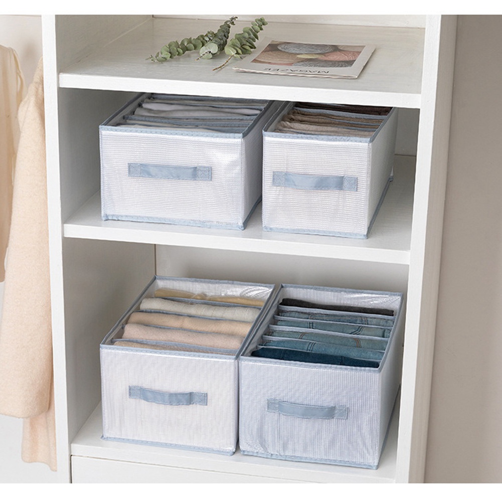 4Pcs Wardrobe Clothes Organizer, Washable Closet Organizers and Storage ...
