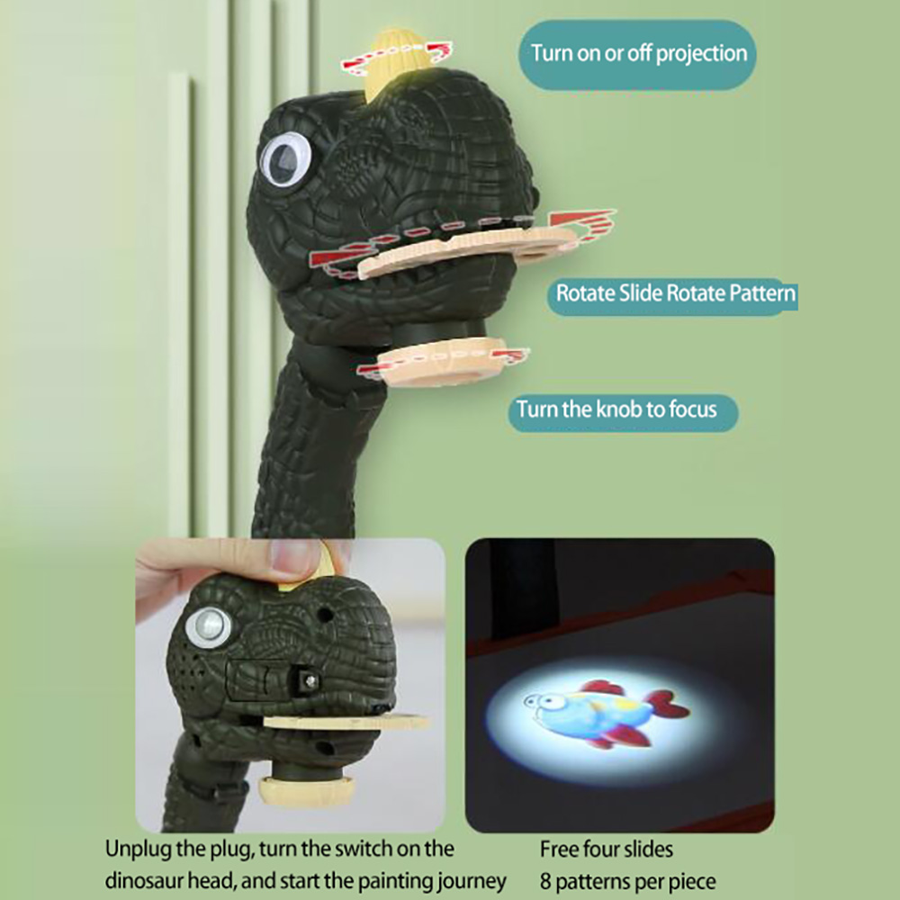 Drawing Projector Table for Kids Graffiti Projection Board Set Black ...