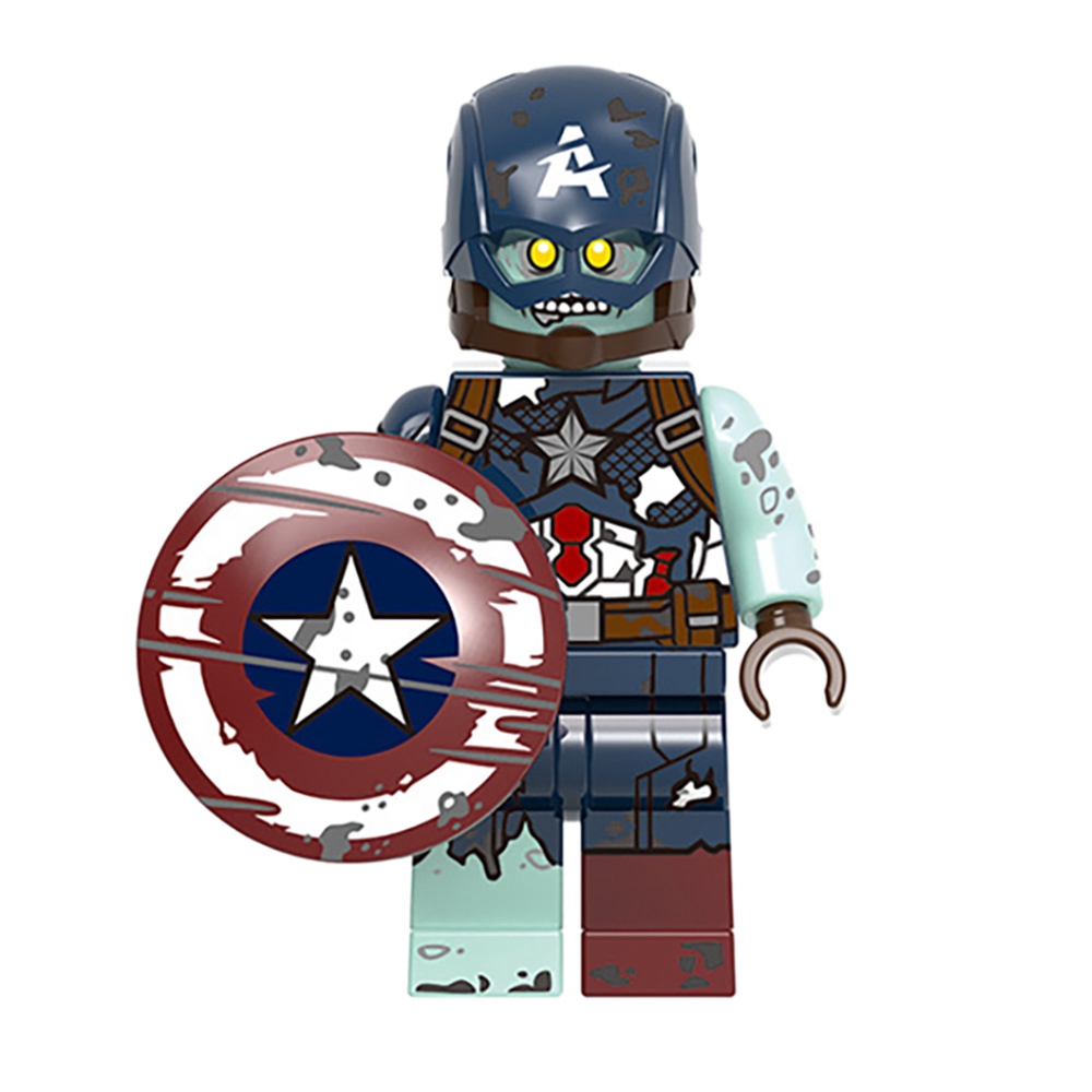 Iron Man Captain America Falcon Wanda Bricks Anime Blocks Gifts B ...
