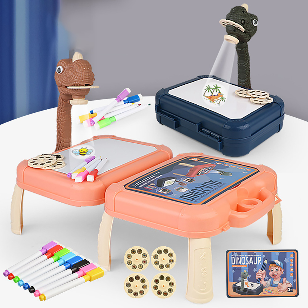 Drawing Projector Table for Kids Graffiti Projection Board Set Black ...