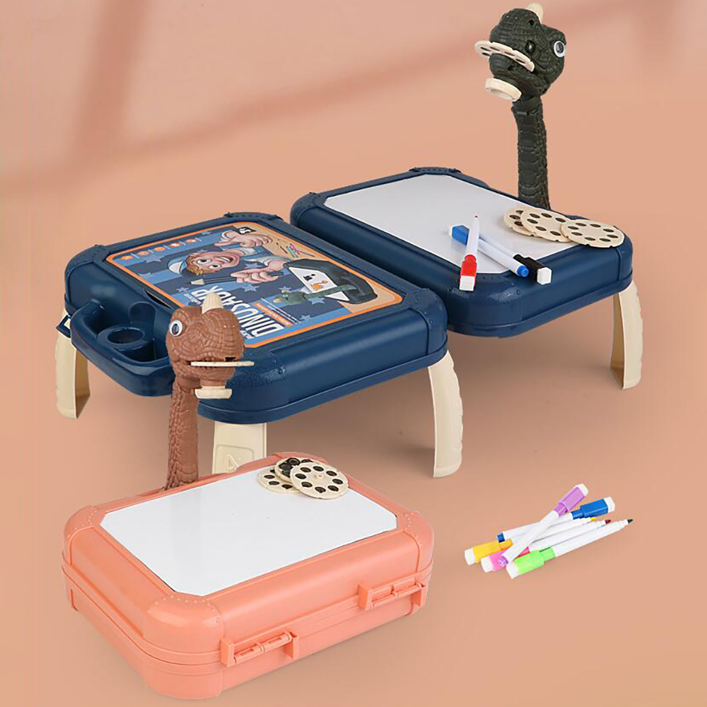 Drawing Projector Table for Kids Graffiti Projection Board Set Black ...