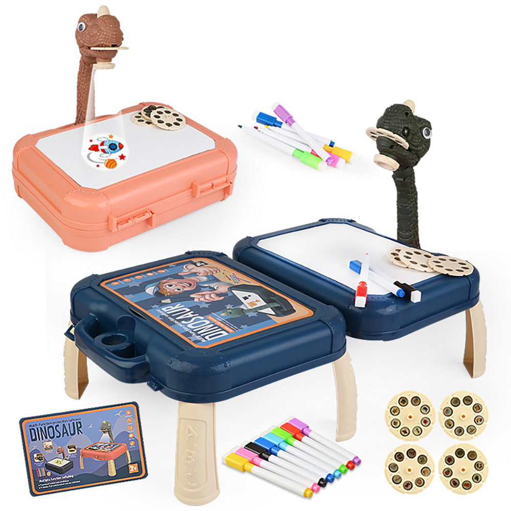 Drawing Projector Table for Kids Graffiti Projection Board Set Black ...