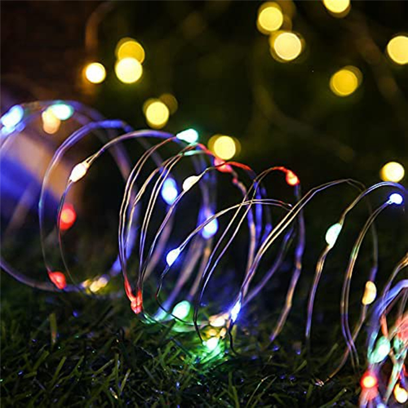 LED Solar Fairy Lights Outdoor Solar Fairy Lights,12M 120LED Copper ...