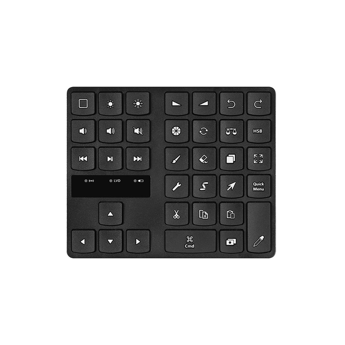Bluetooth 5.0 Painting Keyboard 35 Keys Keypad Wireless Keyboard ...