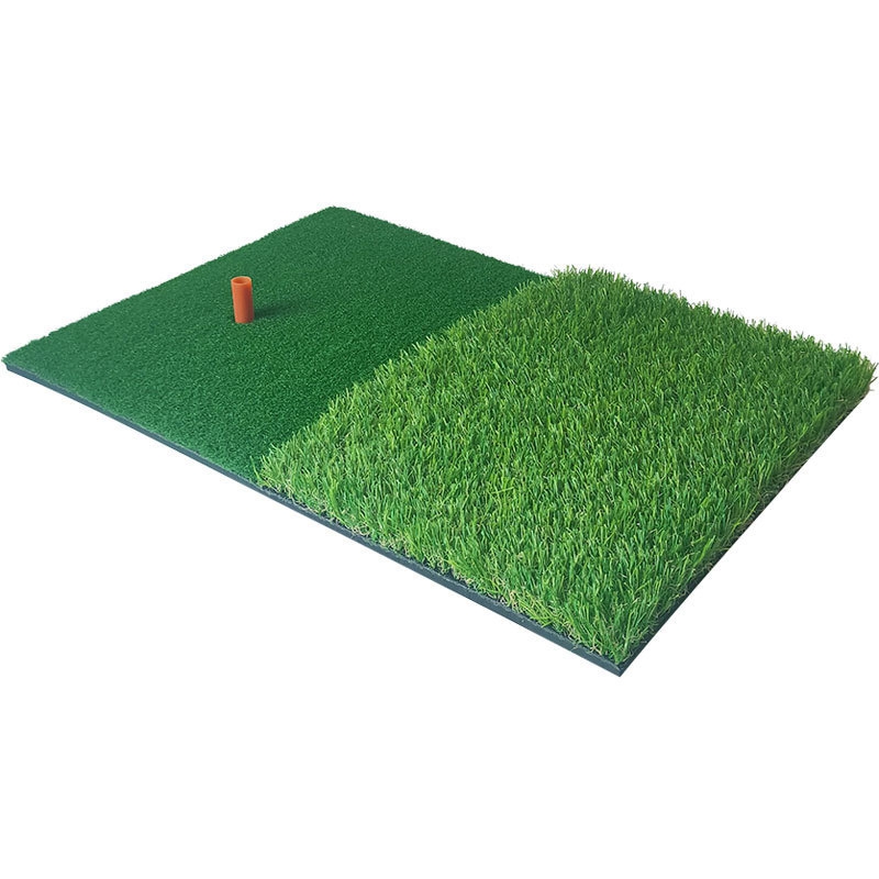 Golf Practice Mat Artificial Lawn Nylon Grass Rubber Tee Backyard ...