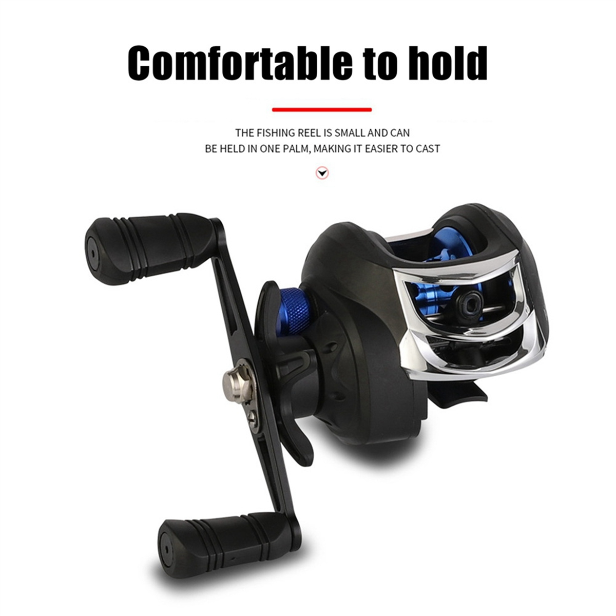 Adjustable Brake System of Fishing Reel Right Hand Bait Throwing Reel ...
