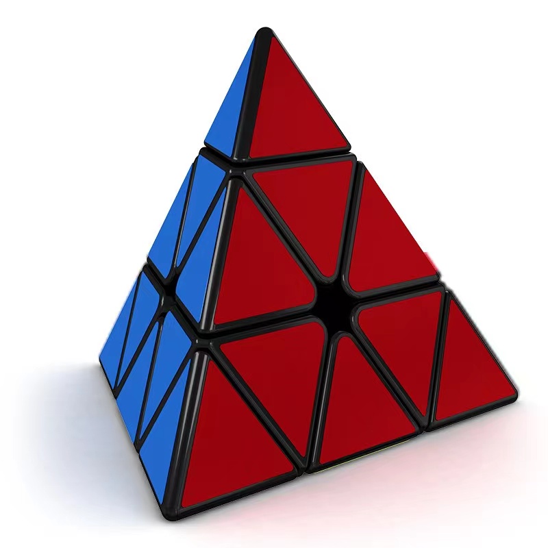 Rubik's Cube Magnetic Rubik's Cube Magnetic Pyramid Solid Color ...