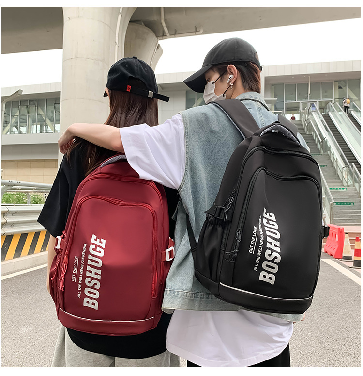 Student schoolbag 2023 new niche fashion simple backpack casual ...