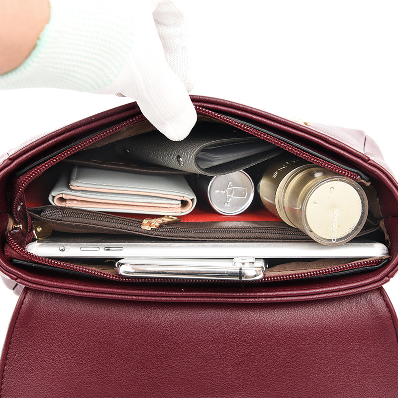 Women's Bag 2023 New Middle-aged Mother's Bag Atmospheric Simple ...