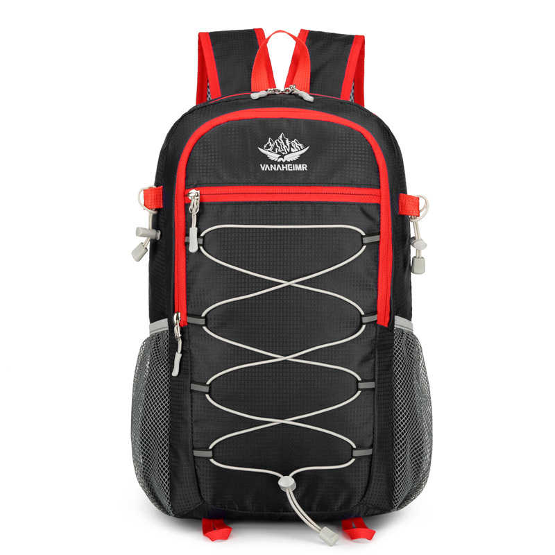 Outdoor Backpack Oxford Cloth Mountaineering Ride Backpack Lightweight ...