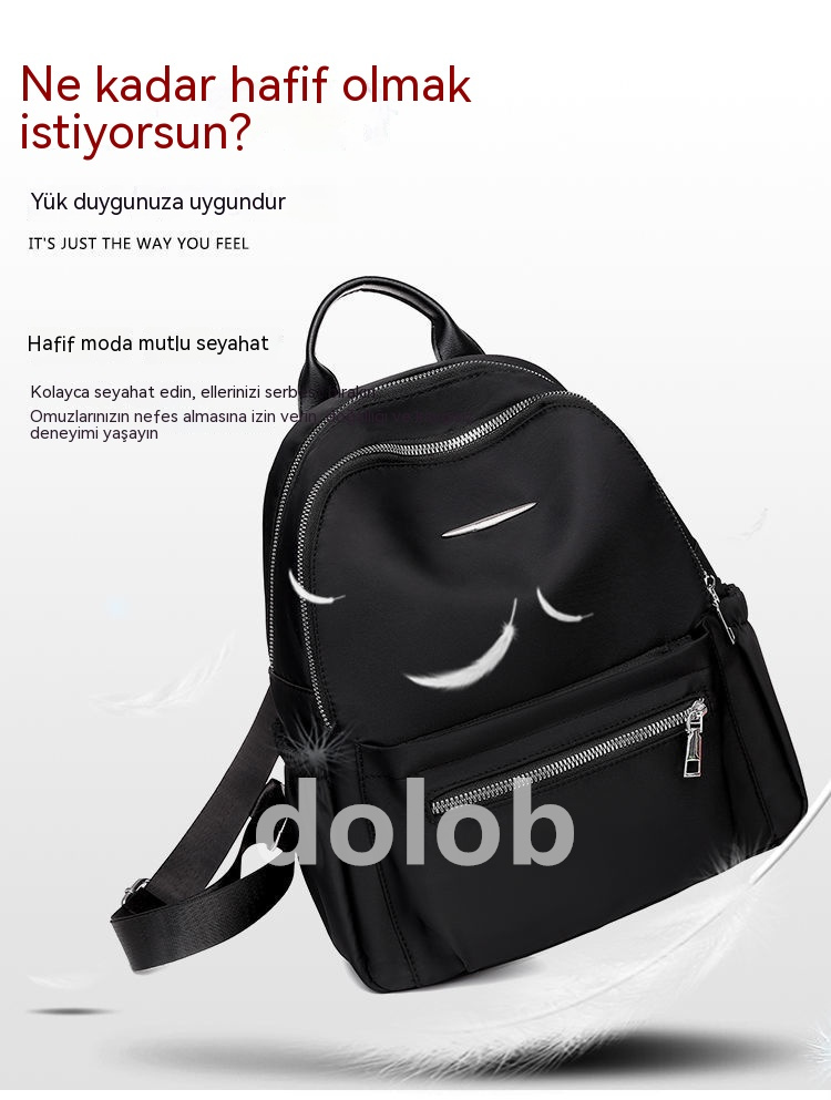 2023 New Arrival Lightweight Backpack Women's Waterproof Oxford Cloth ...