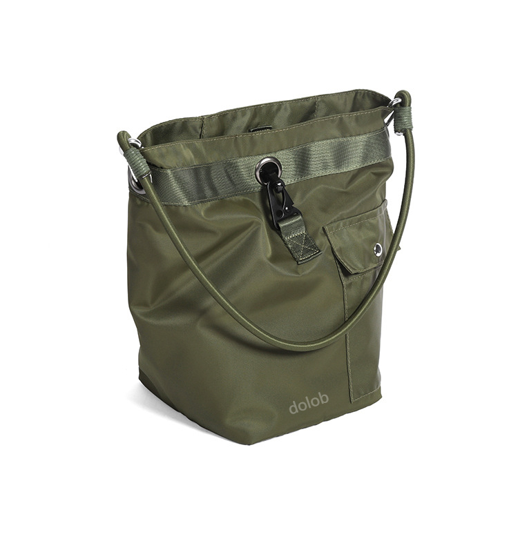New niche art bag bucket bag casual oxford cloth shoulder bag armpit ...