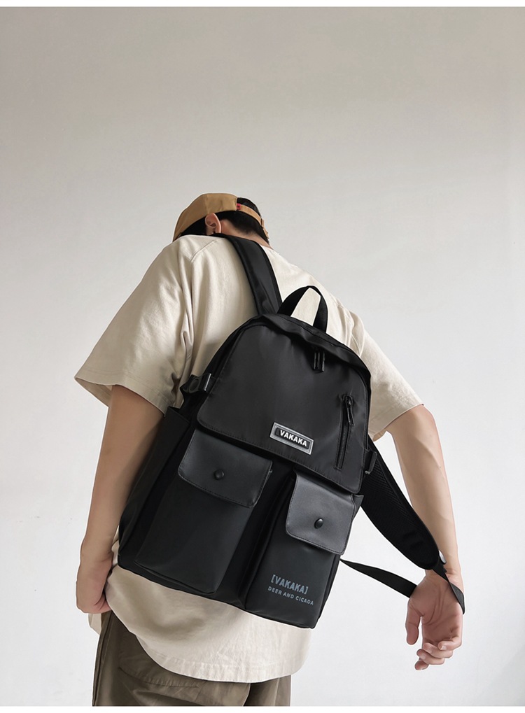 New Fashion Cool Men's Backpack Partition Computer Backpack Travel ...