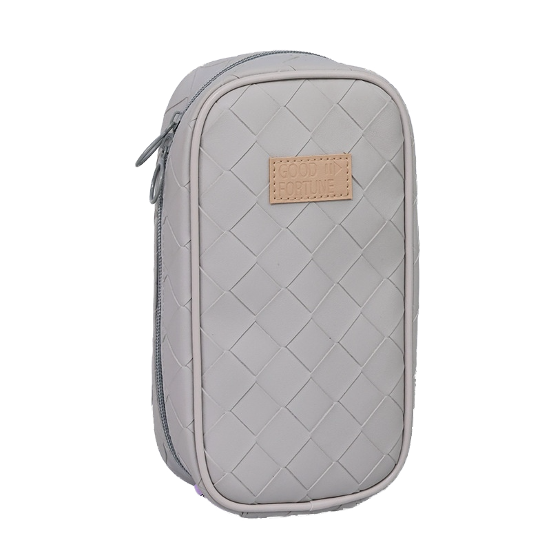 Large-capacity stationery bag student simple multi-layer pencil bag ...