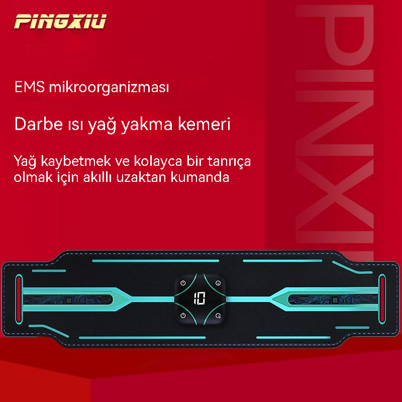 Fat Shake Machine Slim Tummy Belt Home Abdominal Massage Hot Pack ...