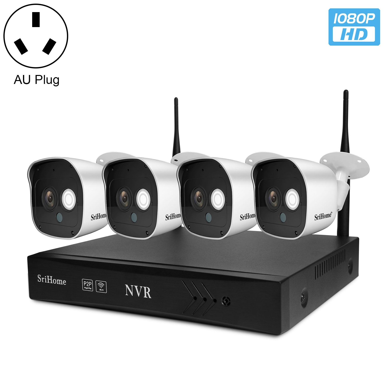 NVS002 Wireless NVR Security System - Hepsiburada Global