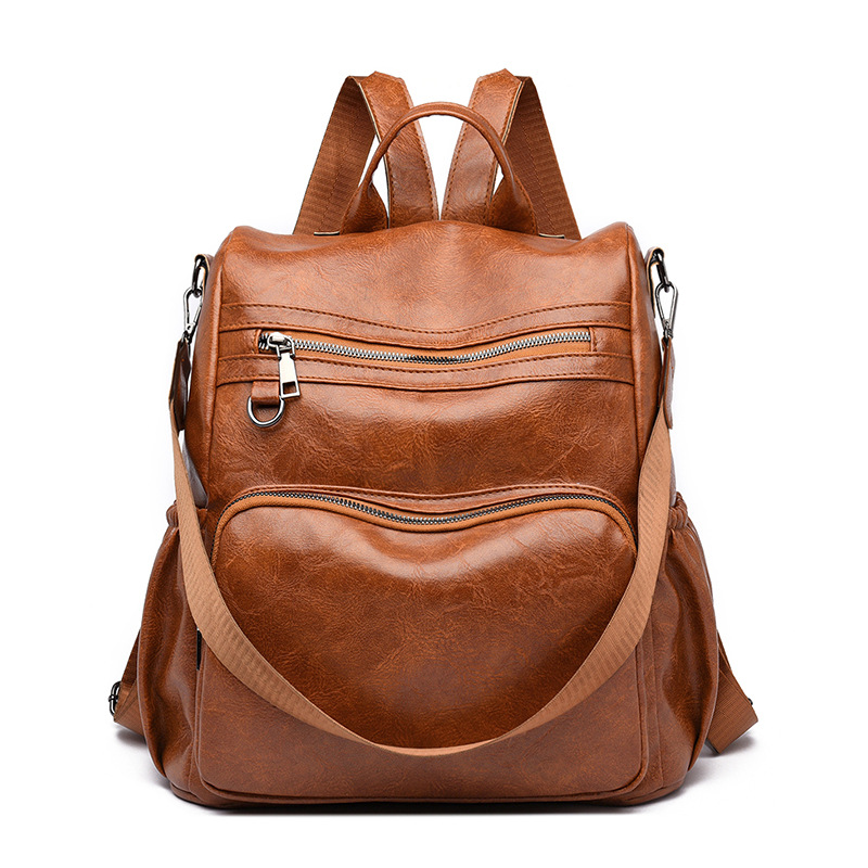 pu backpack new anti-theft backpack fashionable large capacity backpack ...