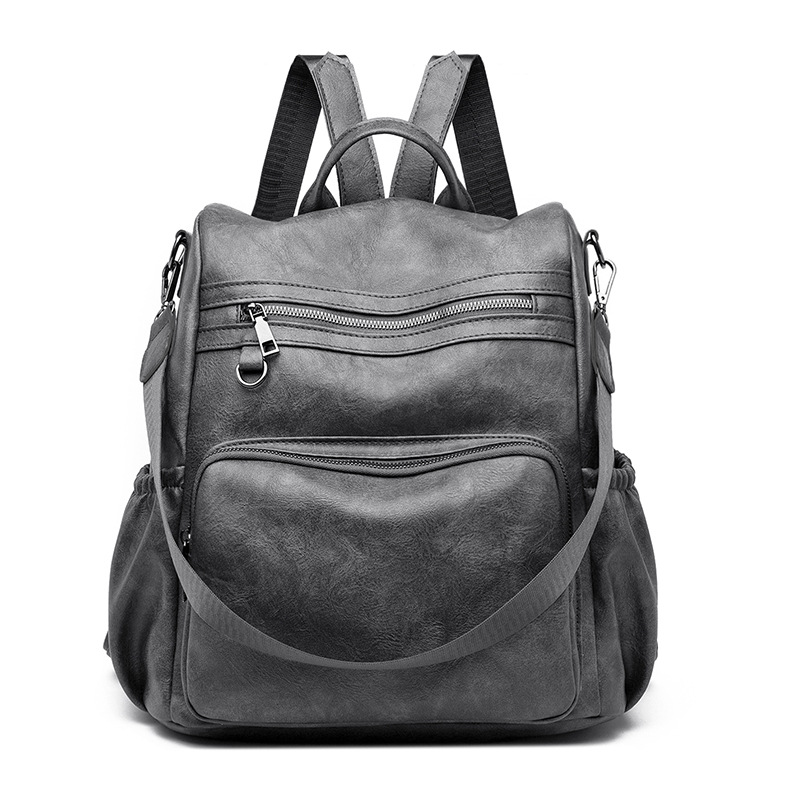 pu backpack new anti-theft backpack fashionable large capacity backpack ...