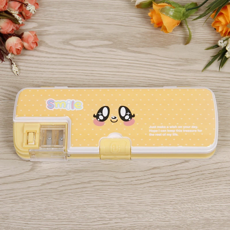 Classic Cartoon Stationery Box Student Stationery Box Student Pencil ...