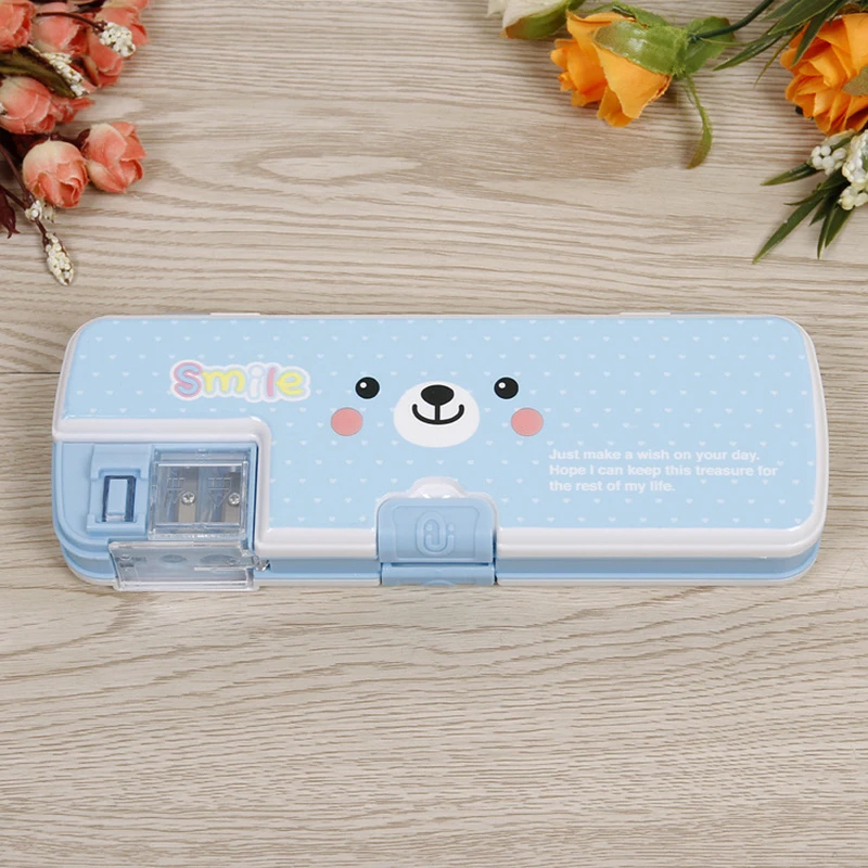Classic Cartoon Stationery Box Student Stationery Box Student Pencil ...