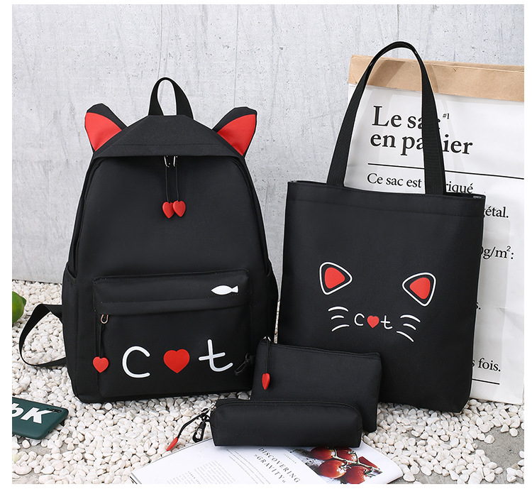 Zizi four-piece student school bag - Hepsiburada Global