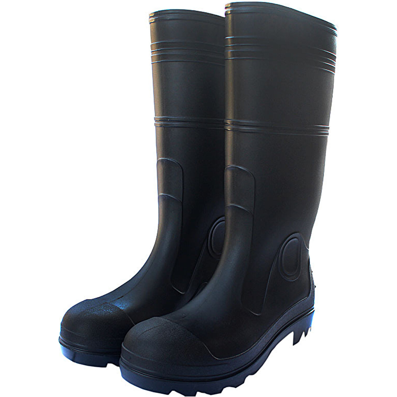 Shidanli Men's Tall Rain Boots Industrial Mining Boots Shoes Steel Toe ...
