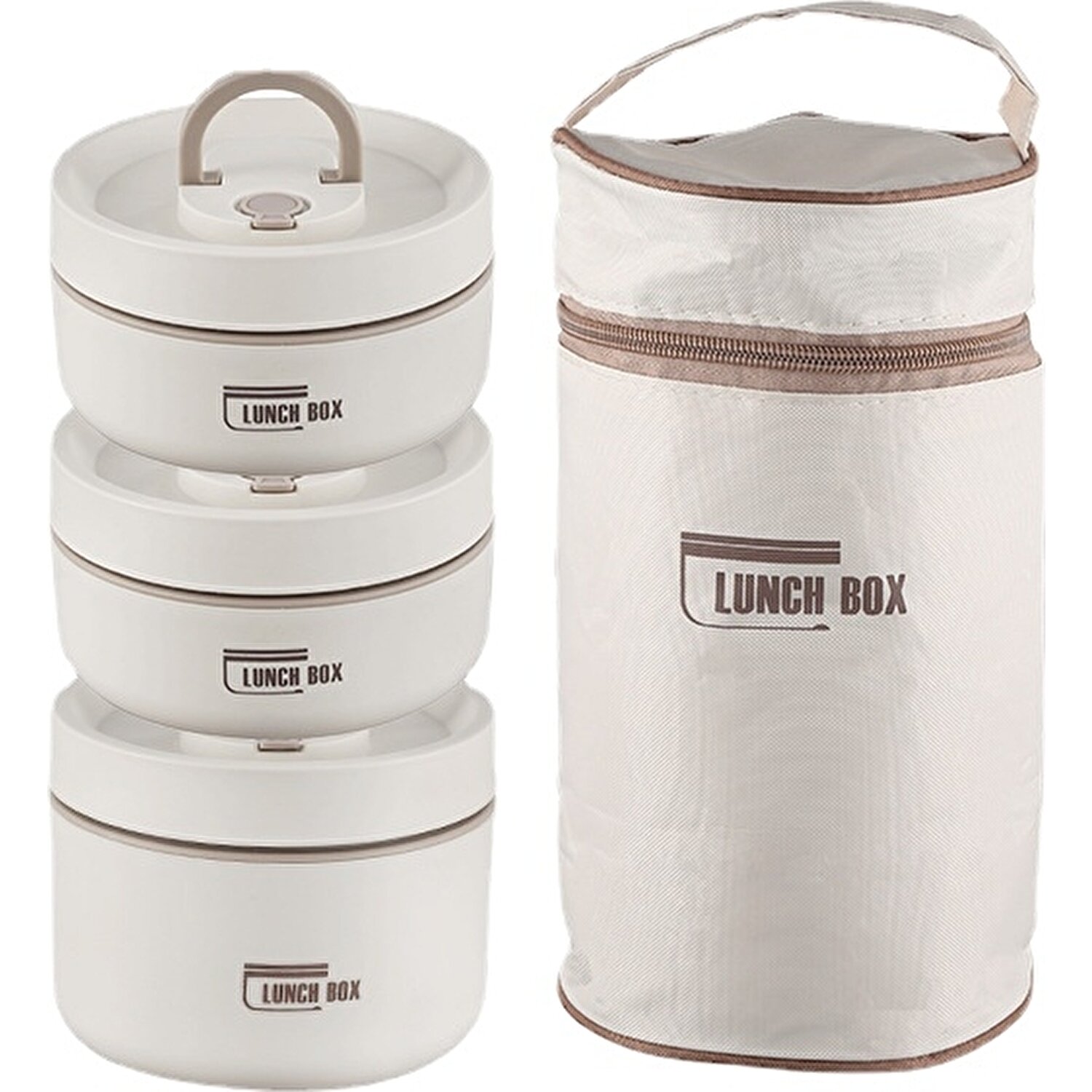 Tulip Kitchenware Stainless Steel Insulated Food Storage Box - White ...