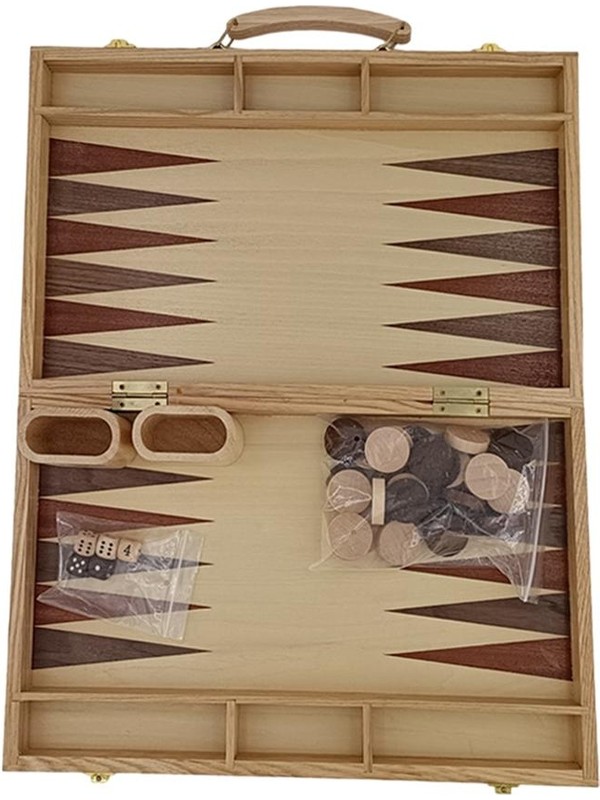 B Baosity Tavla Taşınabilir Katlanır Ahşap Tahta Katlanır Seyahat Seti ...