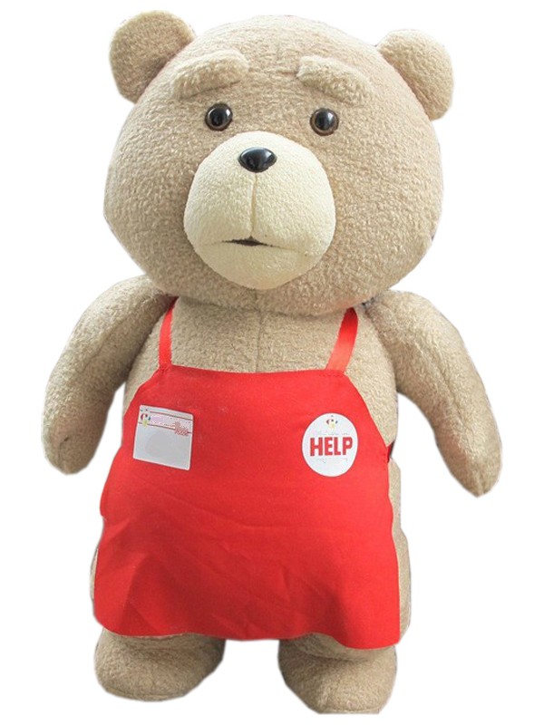 46 cm Teddy Bear Dolması Peluş Bebekler Hayvanlar Yumuşak Ted Peluş Bebek Yastık Bebek Doğum ...