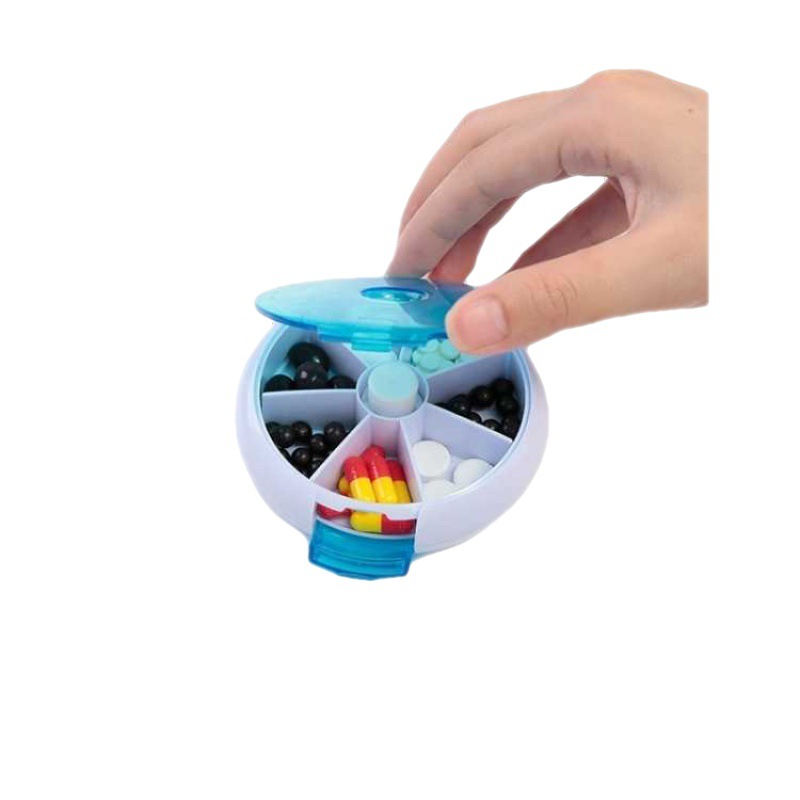 Weekly portable small pill box, pill box, mini pill medicine box, pill ...
