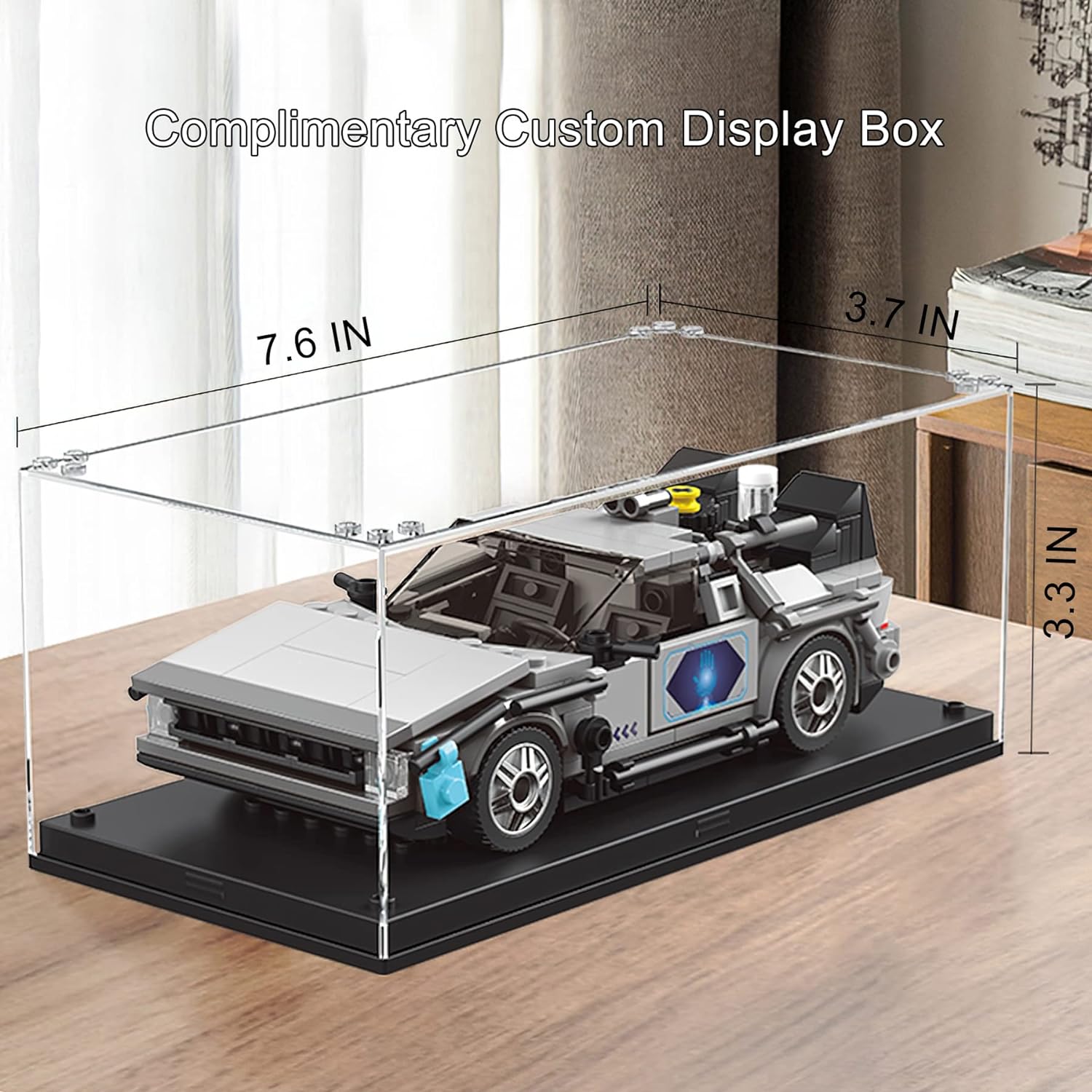 Back to Tthe Future Time Machine Building Kit for Adult, Speed Champion ...