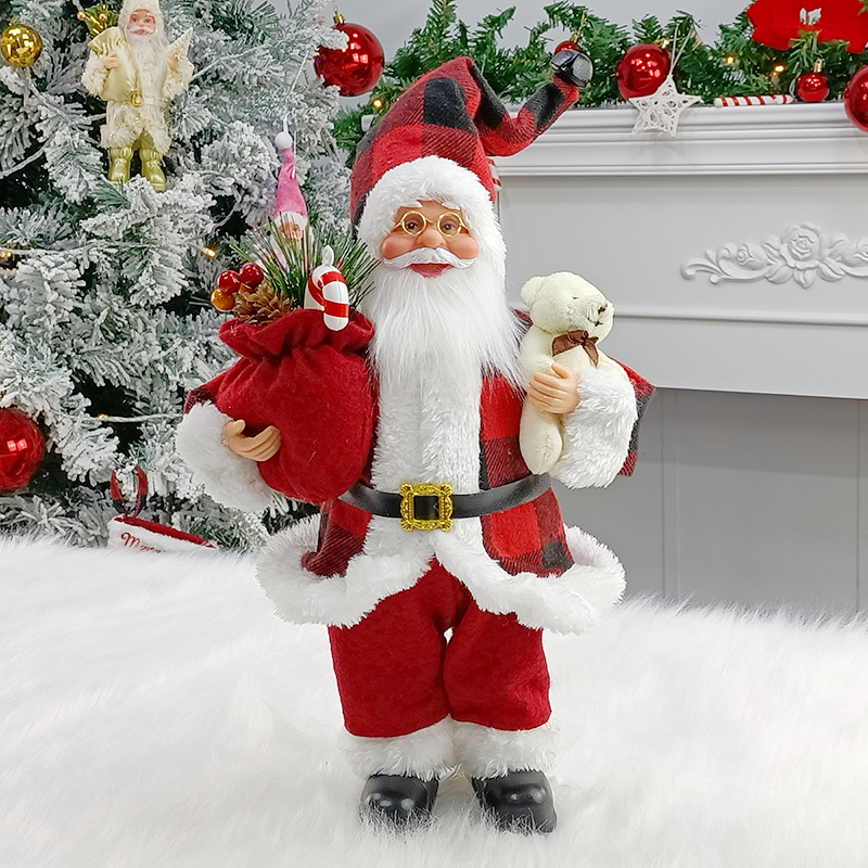 Santa's decoration of Santa's Christmas party scenes Christmas ...